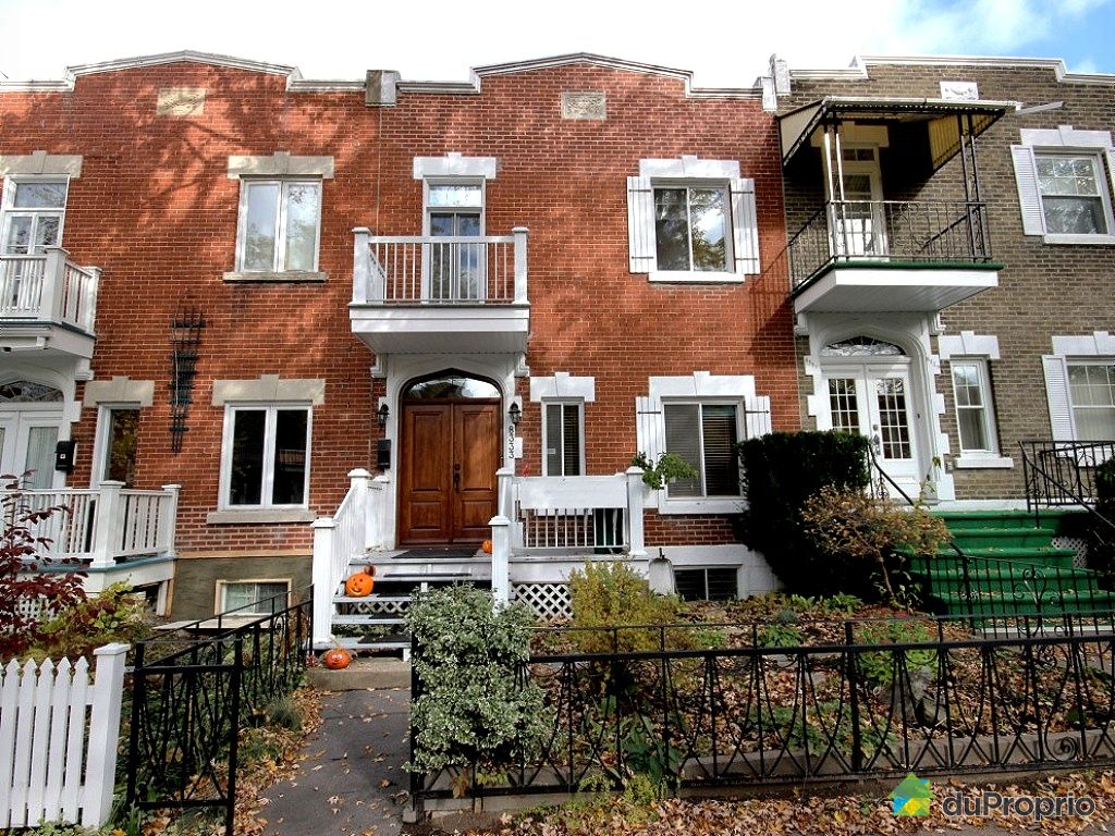 facade-maison-en-rangee-de-ville-villeray-st-michel-parc-extension-1024 ...