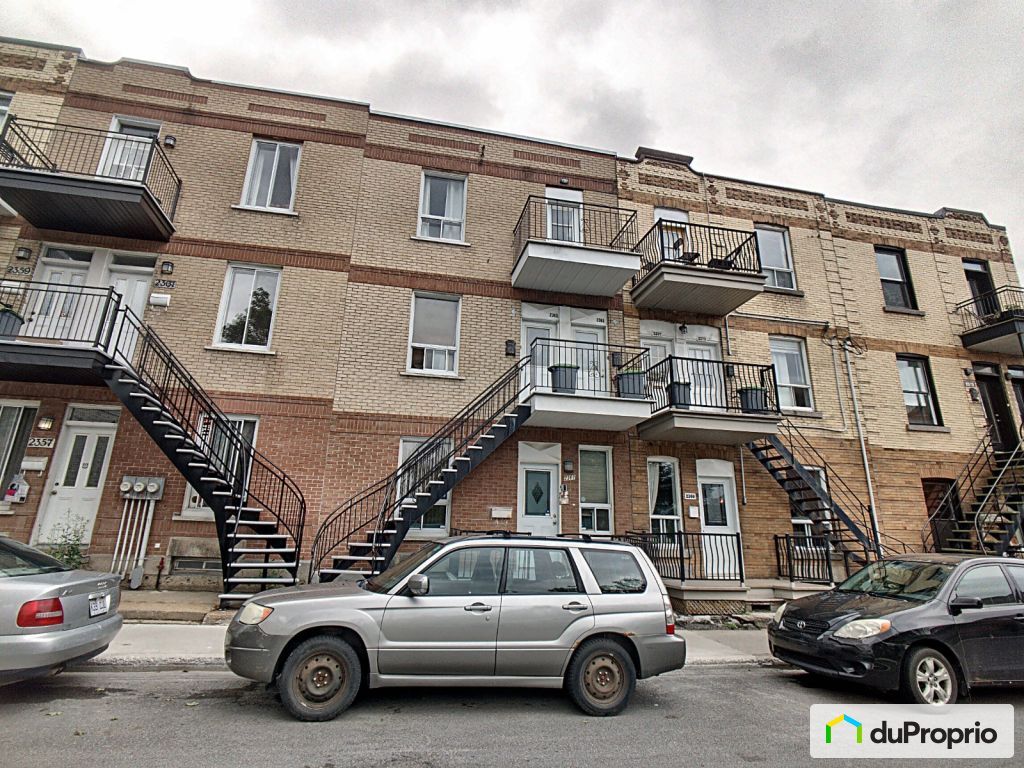 Triplex à vendre, Montréal / l'Île