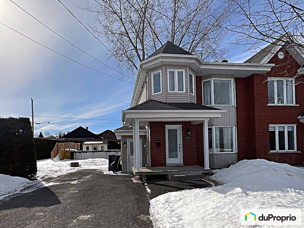 Maisons à vendre, St-Jean-sur-Richelieu