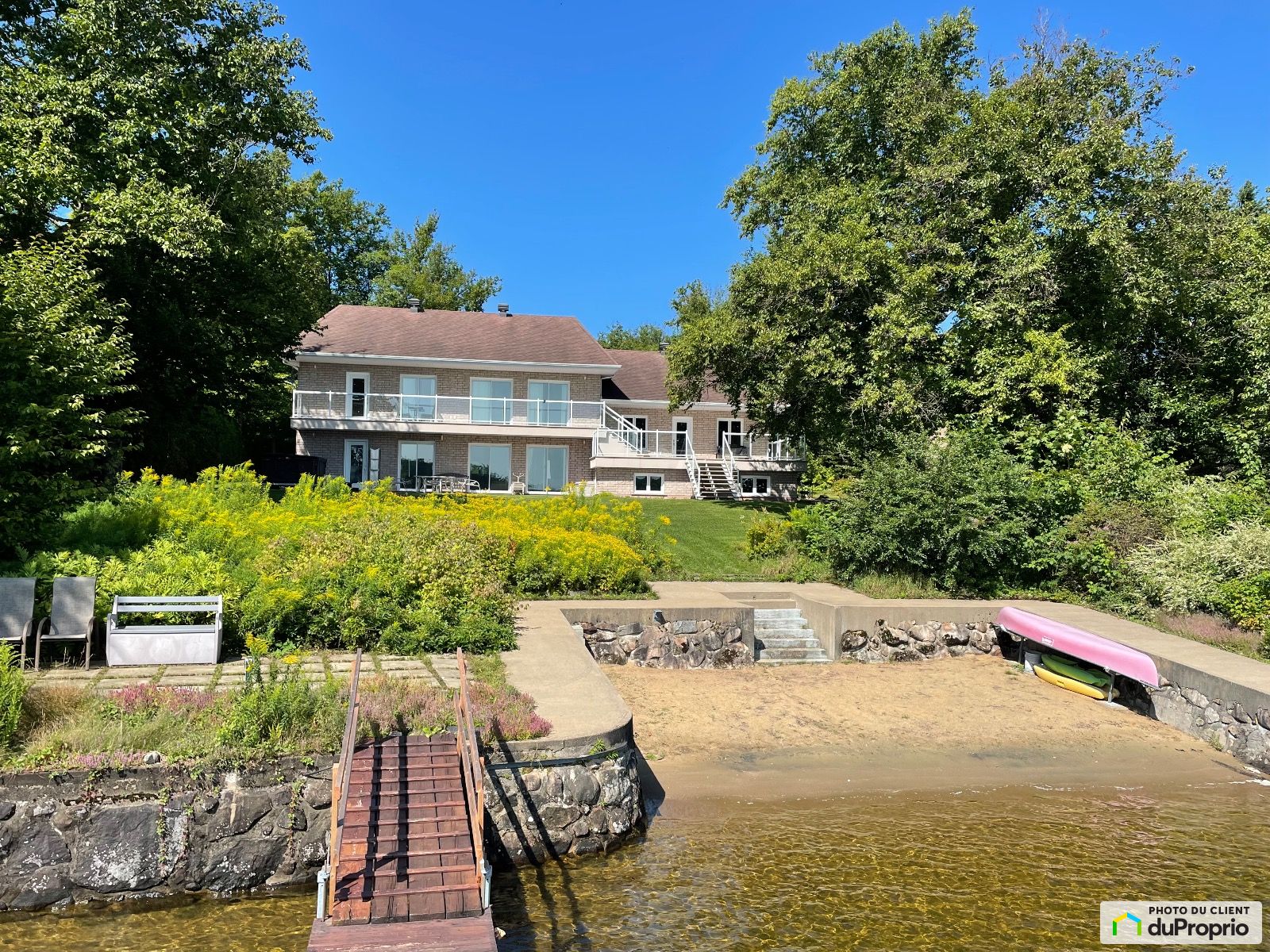 Maison 2 étages à vendre Lac-St-Joseph 6 chambres 3 salles de bain #1084742