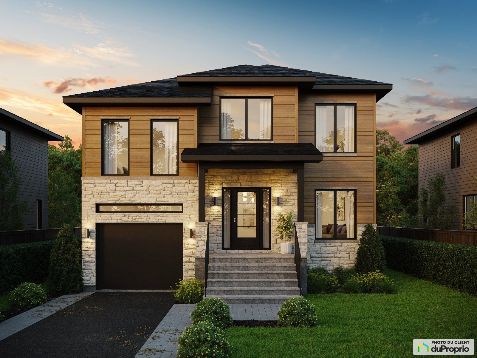 Maison 2 étages neuve à vendre Ste-Julienne 4 chambres #1115450