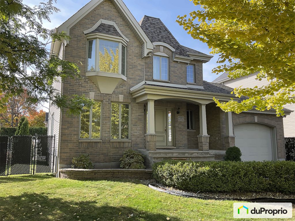 Homes for sale in Laval, Real Estate - DuProprio