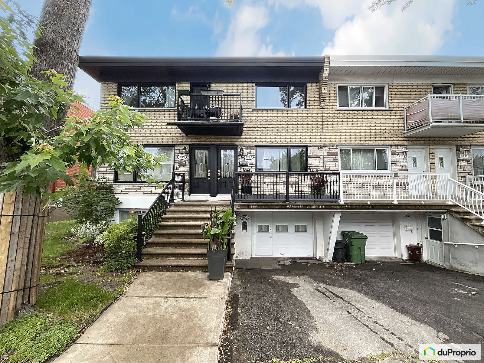 Duplex for sale Mercier / Hochelaga / Maisonneuve 3 bedrooms #1134680